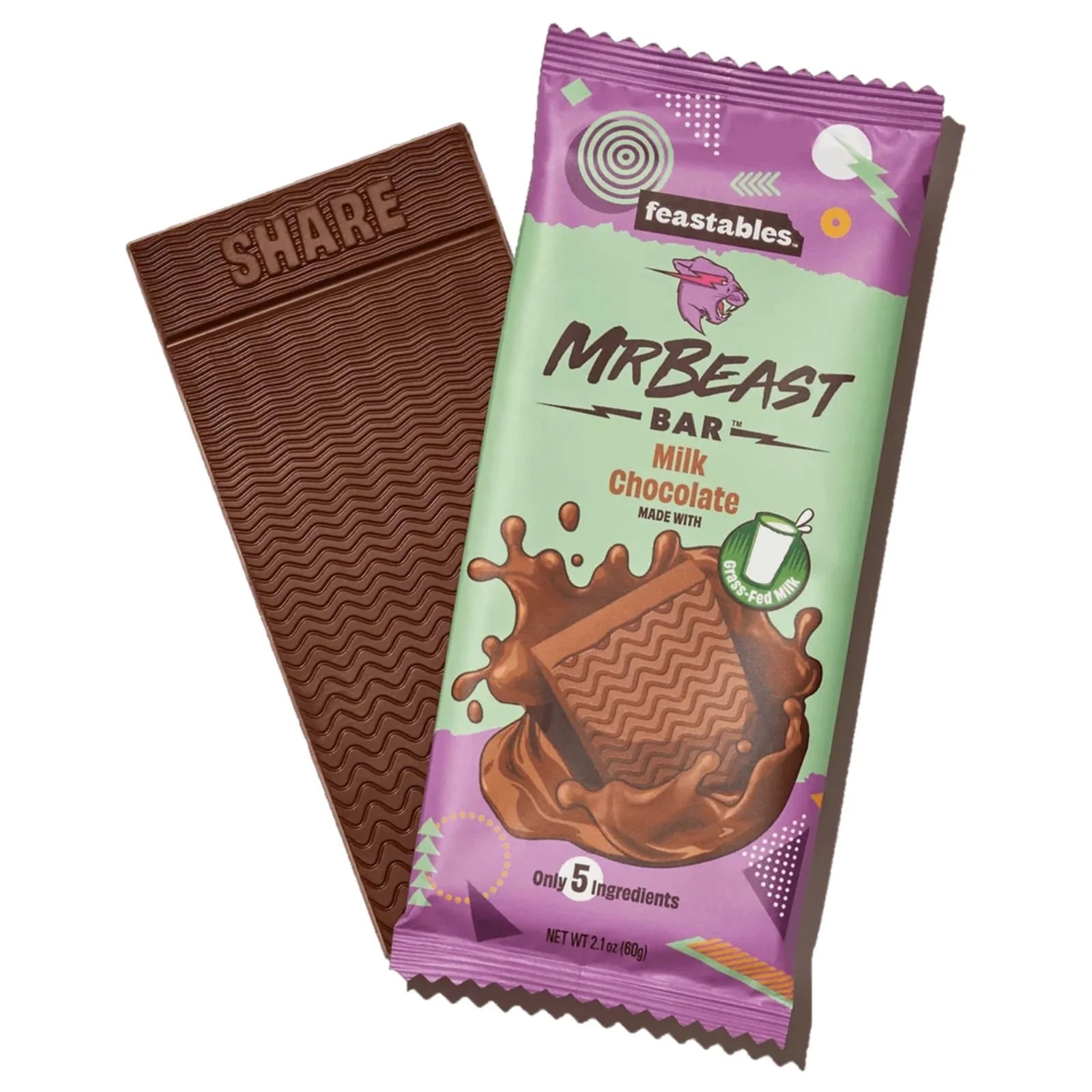 Mr Beast Milk Chocolate 60g – EZ Candy